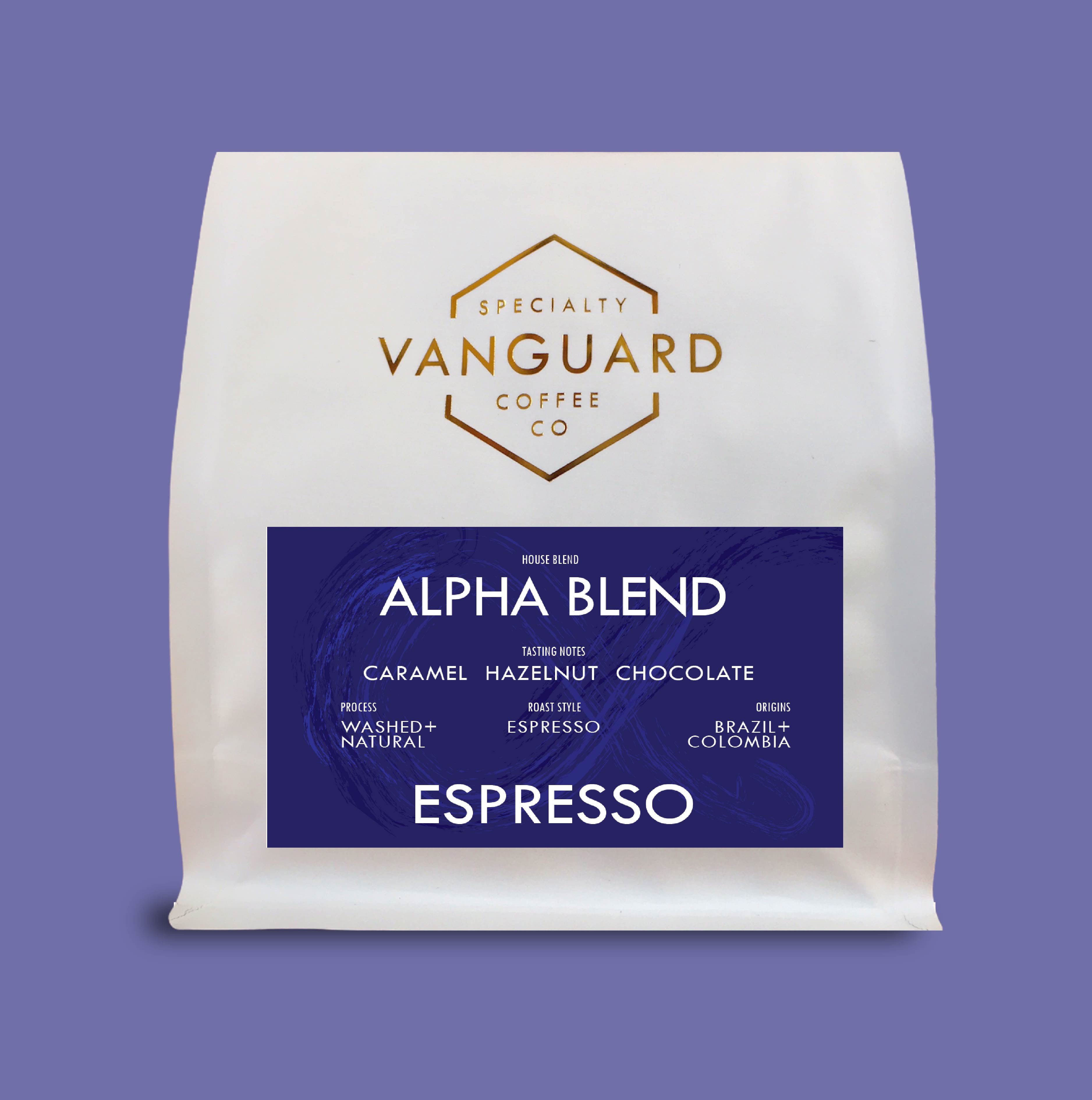 Delicious Specialty Coffee - Alpha Espresso Blend – Vanguard Specialty ...